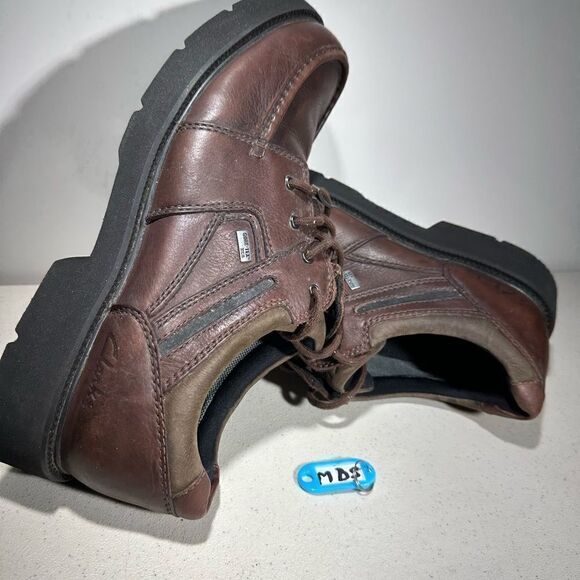 Shoes | Clarks Goretexxcr Oxford Brown Leather Shoes Mens 13m ...